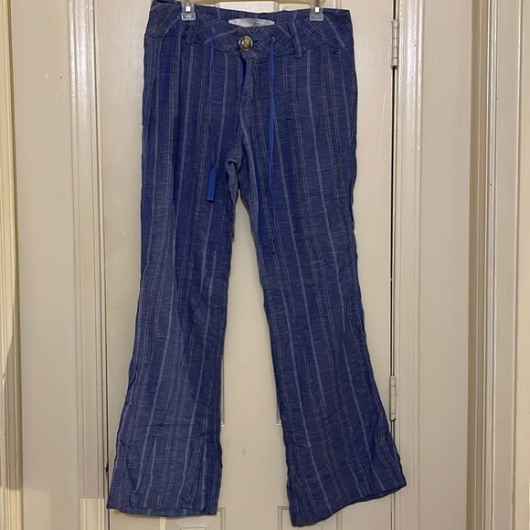 O'Neill | Pants & Jumpsuits | Oneil Wide Leg Linencotton Blend Pants ...